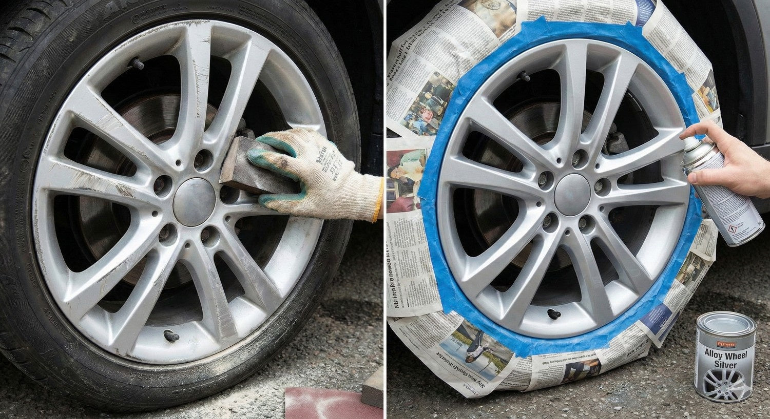How to Fix Kerbed Alloy Wheels at Home for Under £20 | Direct Retail O ...