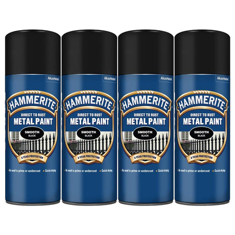 Hammerite Smooth Dark Green Metal Paint 750ml - 8 Year Rust Protection ...
