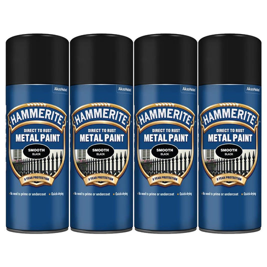 Hammerite Smooth Dark Green Metal Paint 750ml - 8 Year Rust Protection ...