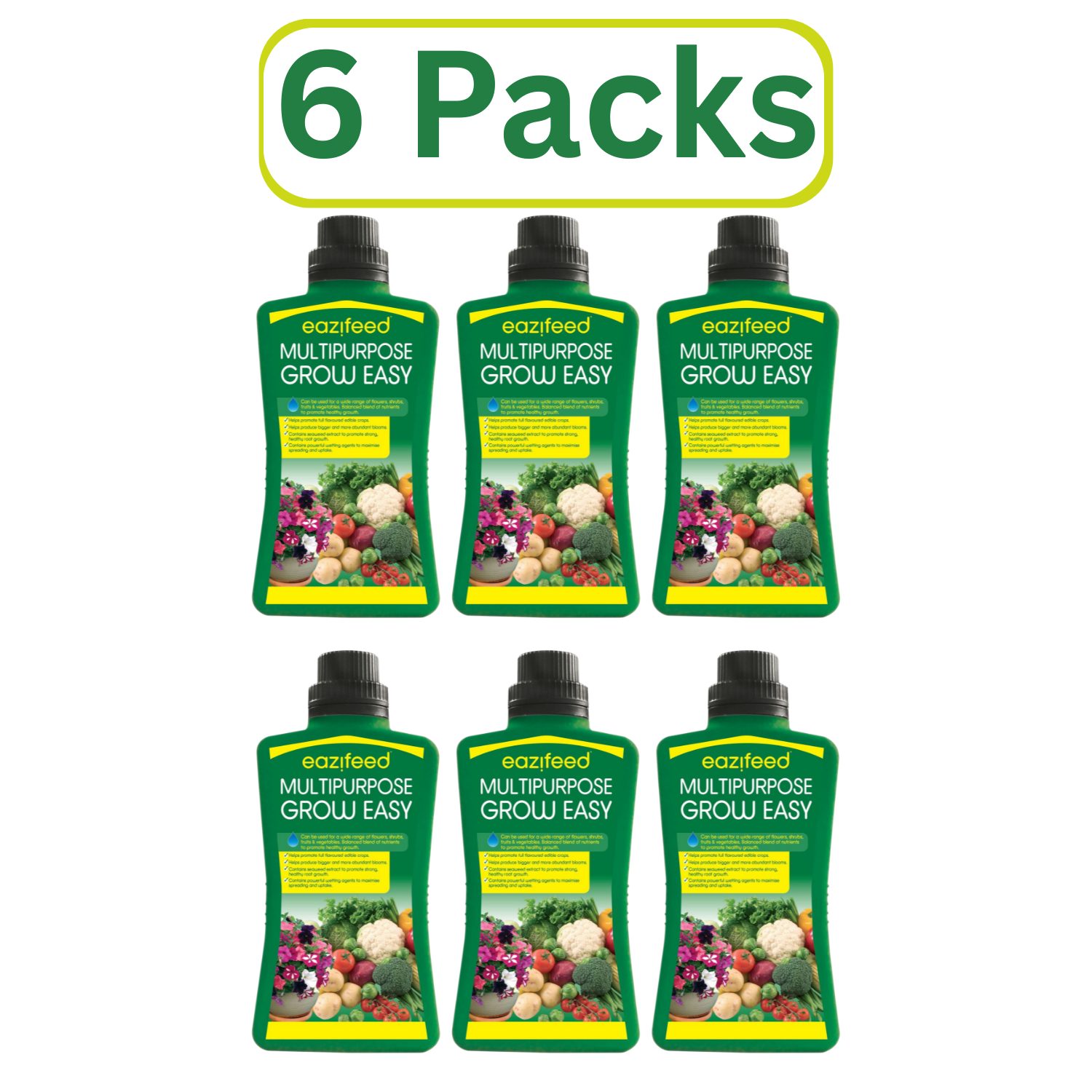6X Multi Purpose Liquid Plant Food Concentrate for Thriving Plants ...